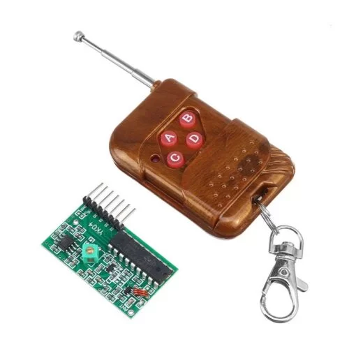 buy 4 Channel Wireless Four Button Remote Control Transmitter Receiver ...
