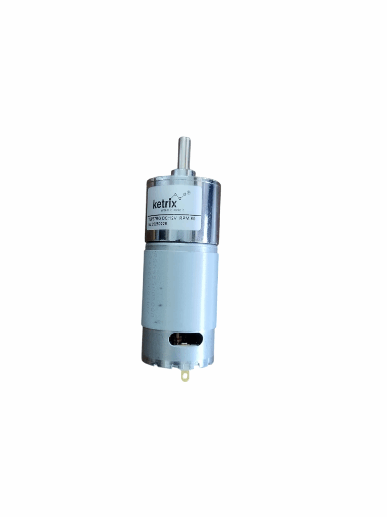 Buy Ketrix 12V DC 10 RPM RS555 Side Shaft Geared Motor online at ...
