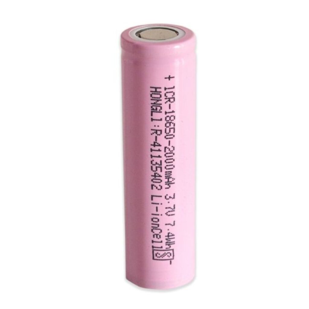 Buy 18650 3.7V 2000mAh Li-ion Lithium-Ion Rechargeable Battery online ...
