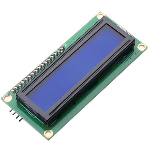 Buy 16X2 LCD Display with IIC I2C interface Blue online at techtonics.in