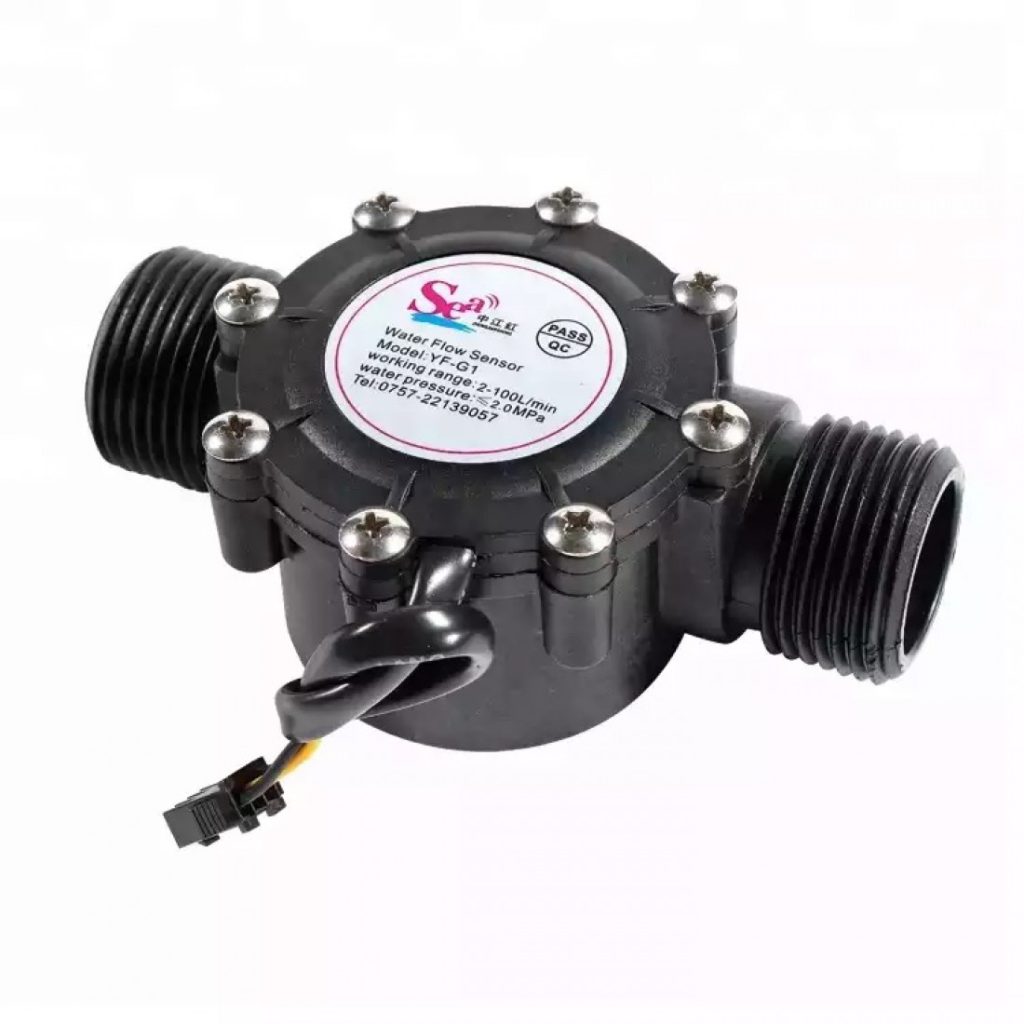Buy DN25 YF-G1 Large Water Flow Sensor 1 inch online at techtonics.in