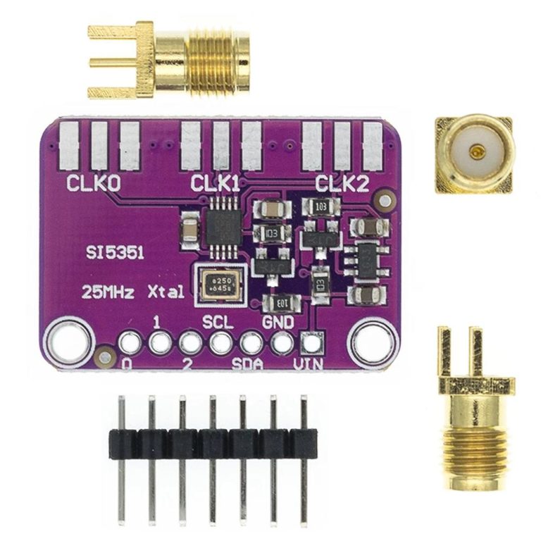 Buy Si5351A I2C 8 Khz-160 Mhz Clock Generator Breakout Board Module ...