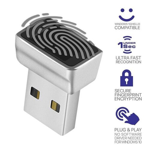 Buy USB Fingerprint Reader for Desktop/Laptop Password-Free Login ...