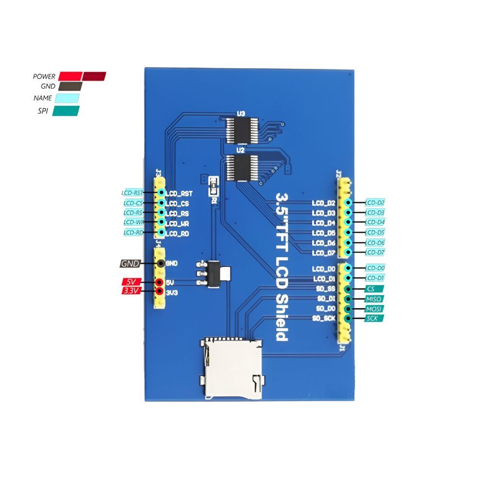 Buy 3.5 inch ILI9486 TFT Touch Shield LCD Module 480×320 for Arduino ...