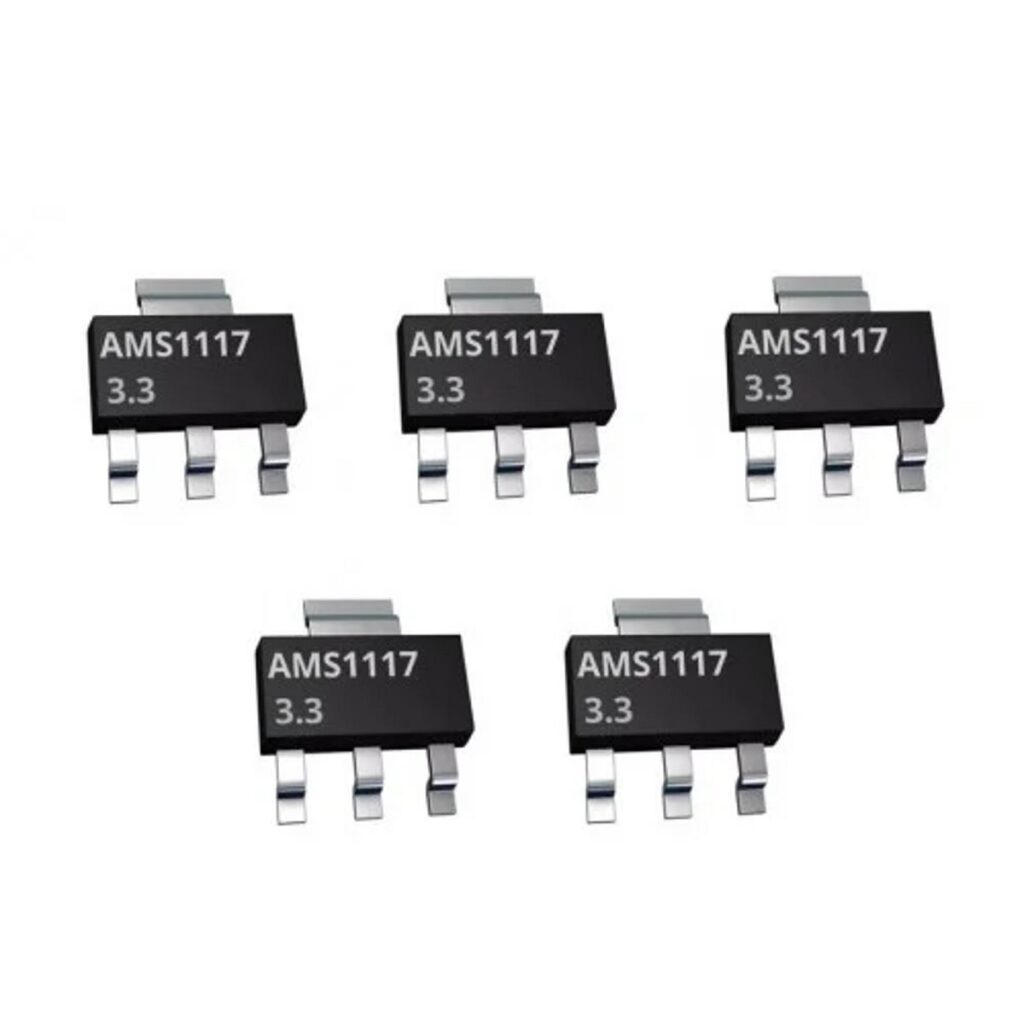 Buy AMS1117 3.3V Voltage Regulator IC SOT-223 online at techtonics.in