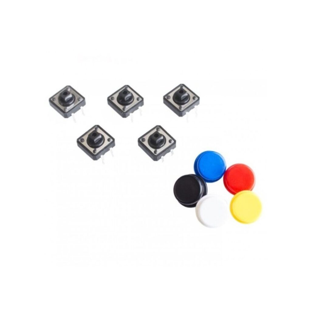 BUY Tactile Push Button Switch Assorted Kit – 25 pcs