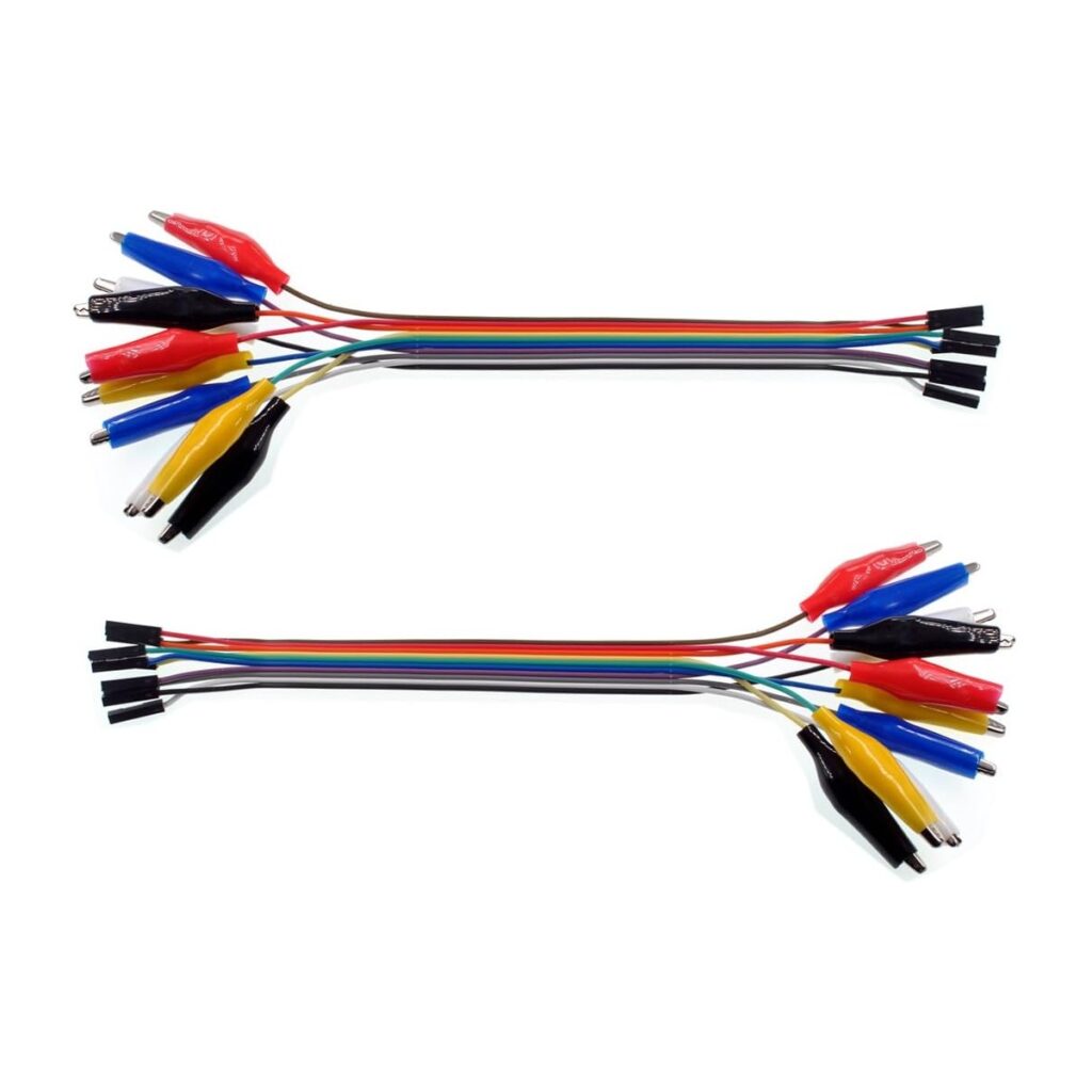 Buy 10Pin Alligator Clips Jumper Wires Crocodile Dupont Line with ...