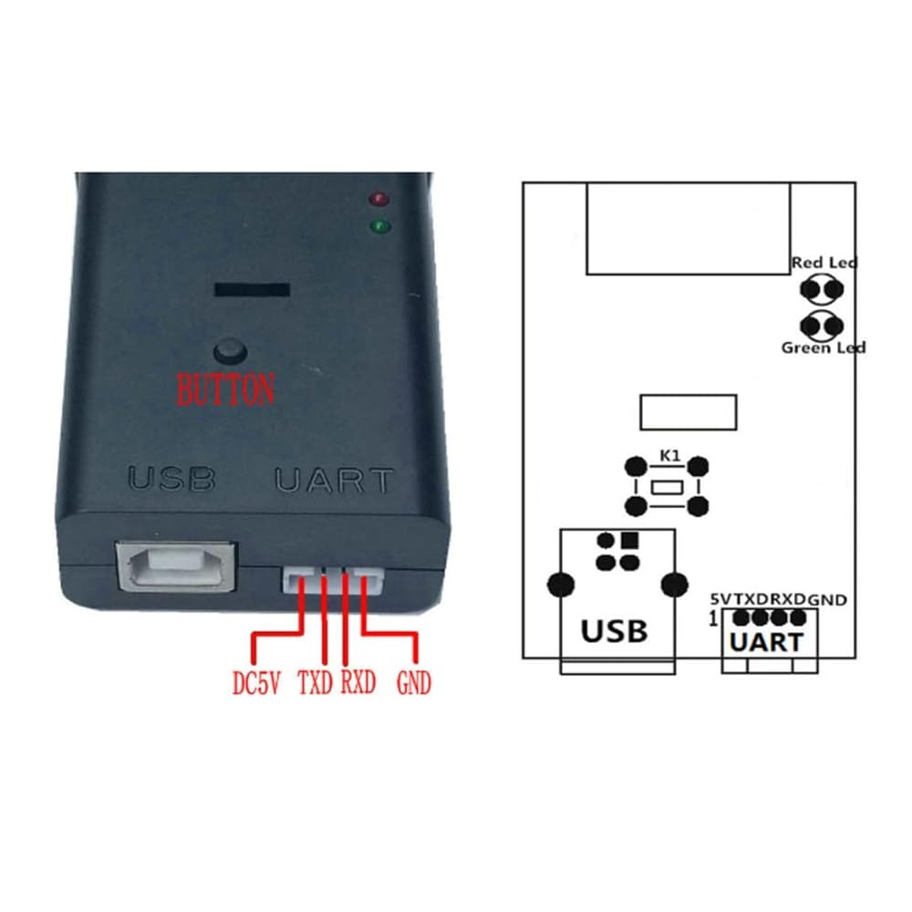 Buy GROW GM66 1D 2D Barcode Scanner Module - USB UART Barcode Reader online