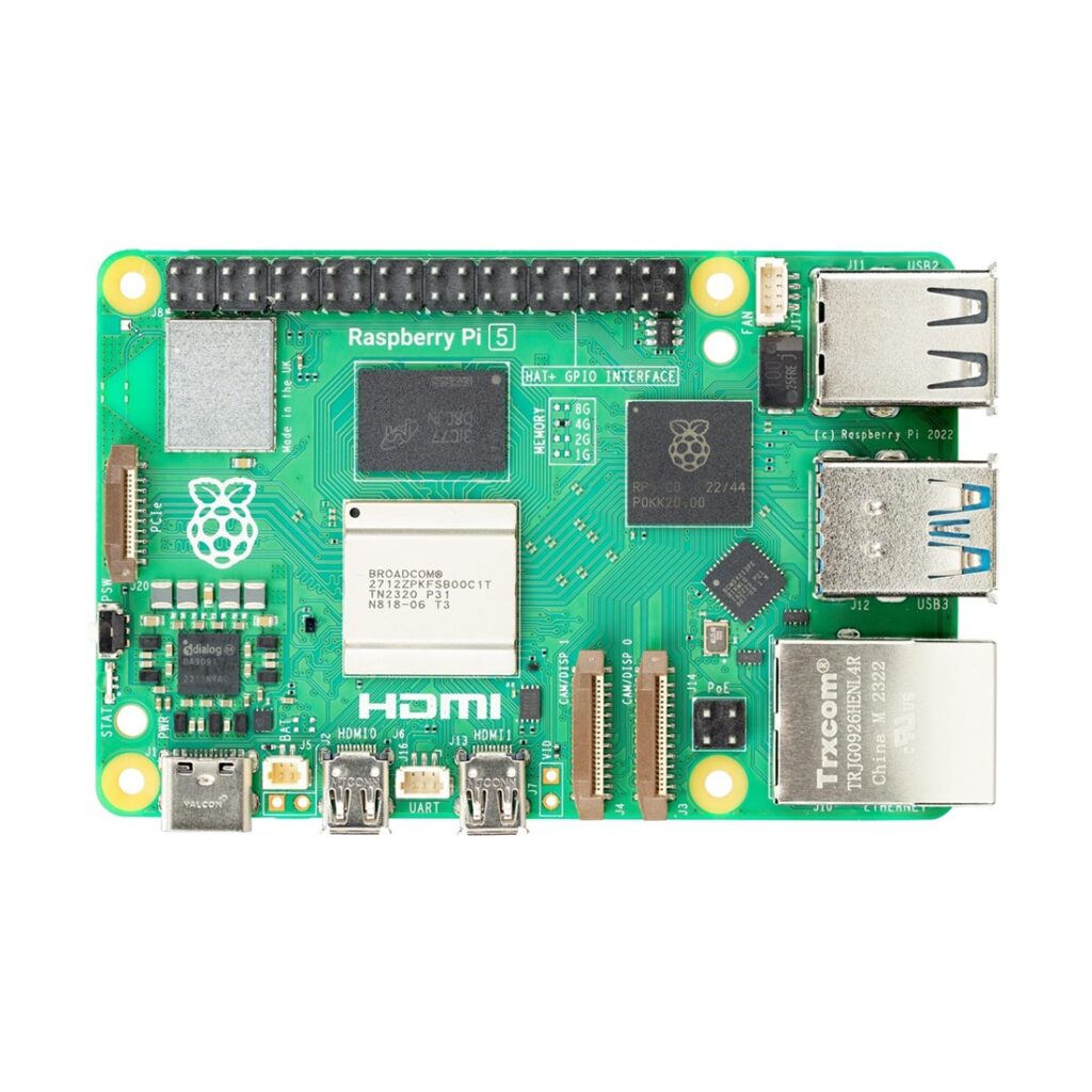Buy Raspberry Pi 5 Model 4GB RAM - Powerful Single Board Computer ...