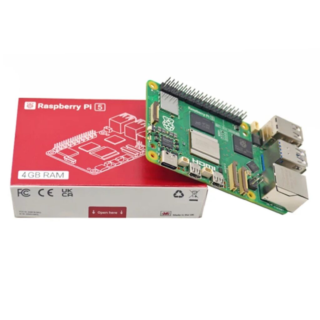 Buy Raspberry Pi 5 Model 4GB RAM - Powerful Single Board Computer ...
